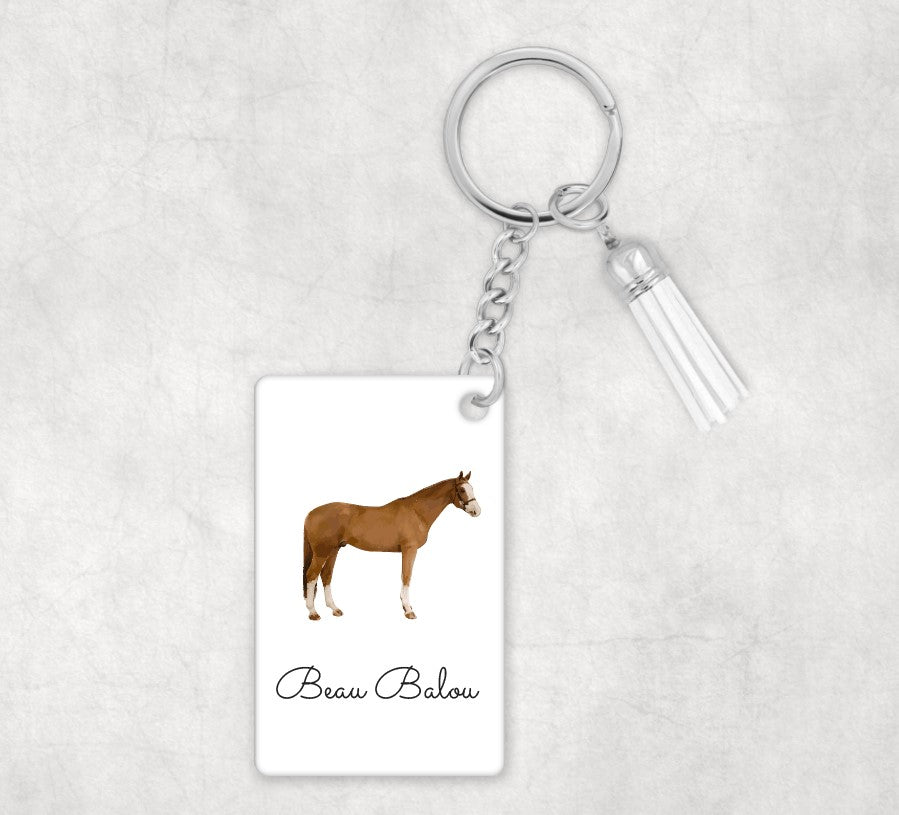 BEAU BALOU Keychain – SV Equestrian